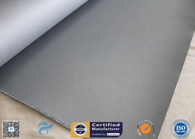 Cina tessuto rivestito di silicone libero della vetroresina dell'alcali ignifugo del raso 40/40g in vendita