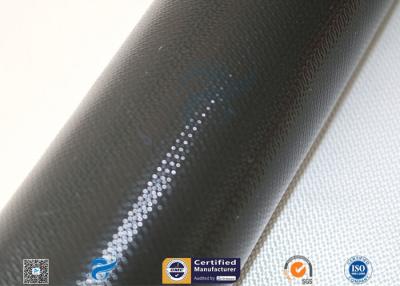 중국 15oz는 열/전기 절연제를 위한 실리콘에 의하여 입힌 섬유유리 직물을 검게 합니다 판매용