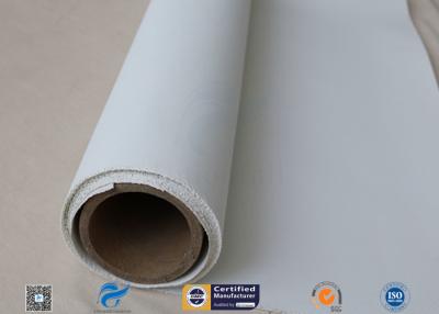 China 100cm Width Silicone Coated Fiberglass Fabric Polyurethane PU Coated Fiberglass Cloth for sale