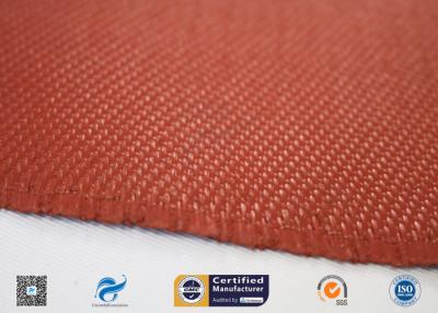 China Heat Resistance Fiberglass Fabric Roll / Silicone Coated Fiberglass Fire Protection Cloth for sale