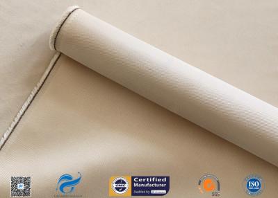 China 900℃ Highly Heat Resistant Silica Fabric 0.7mm Brown High Silica Cloth Satin Weave for sale