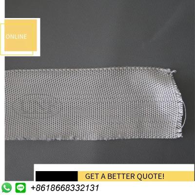 China 800 Degrees Heat Resistant High Silica Fiberglass Fabric Fireproof for sale