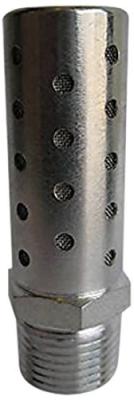 Cina Gray Aluminum Muffler nero bianco, silenziatore pneumatico di alto flusso in vendita