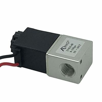 China tipo de conexão portuário da posição 5 de Operated Electric 2 do piloto da bobina da válvula de solenoide da série 2P únicos para os cilindros do ar à venda