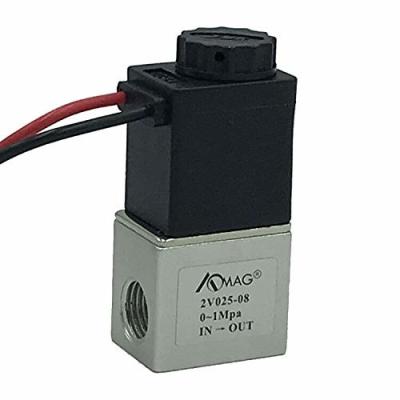 China tipo de conexão portuário da posição 5 de Operated Electric 2 do piloto da bobina da válvula de solenoide da série 2P únicos para os cilindros do ar à venda