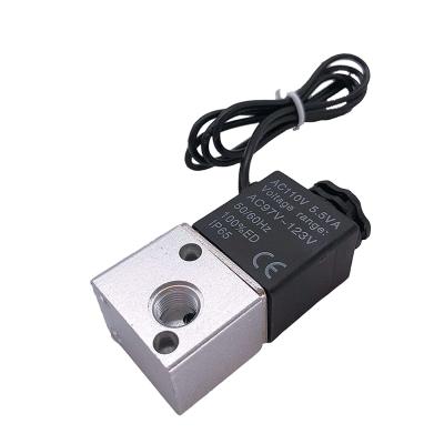China tipo de conexão portuário da posição 5 de Operated Electric 2 do piloto da bobina da válvula de solenoide da série 2P únicos para os cilindros do ar à venda