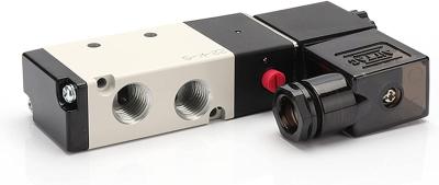 Cina Modo di alluminio di posizione 5 della valvola 2 di Operated Pneumatic Solenoid del pilota per i doppi cilindri sostituti in vendita