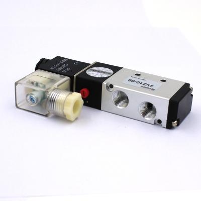Cina tipo di collegamento del porto di posizione 5 di Operated Electric 2 del pilota della bobina dell'elettrovalvola a solenoide di serie 4V singolo per le bombole in vendita
