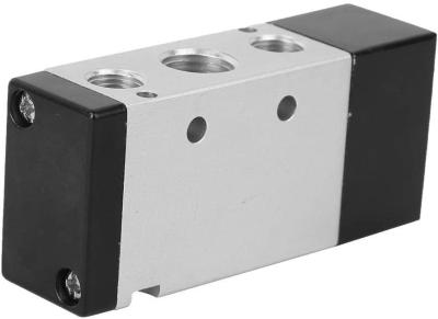 Cina 4A 2 parti meccaniche pneumatiche miniatura della lega di alluminio dell'elettrovalvola a solenoide di modo di posizione 5 in vendita