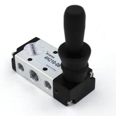 Cina pilota interno normalmente chiuso molteplice Automation Valve dell'elettrovalvola a solenoide del controllo aereo pneumatico di serie 4H in vendita