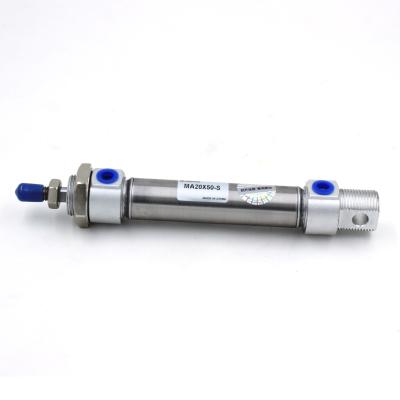 Cina Bombola compressa di serie di mA piccola, Mini Pneumatic Piston Cylinder in vendita
