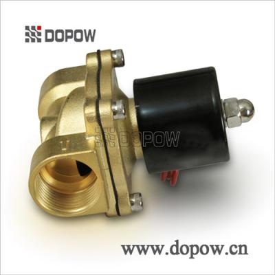 China Stainless Steel Water Solenoid Valve 24VDC Gold Color For Water for sale