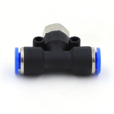 Cina Tubi flessibili e montaggi pneumatici blu di Dot Push In Fittings 0-150psi in vendita