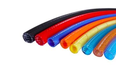Cina la tubatura pneumatica dell'aria di doppio strato di 20Bar 12mm, fibra di TPU ha intrecciato la macchinetta a mandata d'aria in vendita