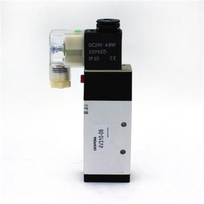 Cina 5 elettrovalvola a solenoide pneumatica di posizione di modo 2 4V310-10 ad azione diretta in vendita