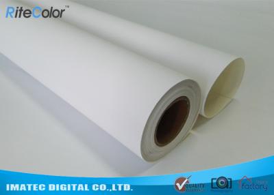 China Waterproof Blank White Digital Print Inkjet Cotton Canvas For Inkjet Printers for sale