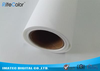 China 300D×300D Matte Polyester Canvas Fabric Roll For Wide Format Printers for sale