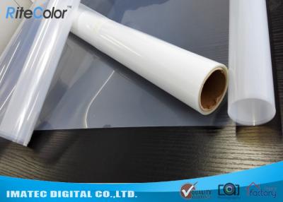 China Inkjet Plate Making Clear PET Film , Resin Coated Waterproof Inkjet Film Screen Printing 100um Thickness for sale