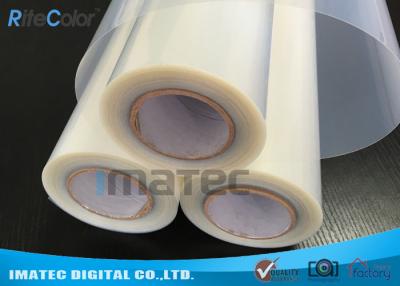 China Filme de impressão positivo transparente impermeável da tela do Inkjet 100 mícrons, placa - fazendo o filme à venda