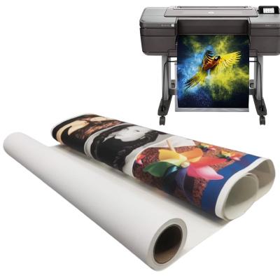 Rollo de lienzo mate de poliéster imprimible 320 gramos para impresión de gran formato