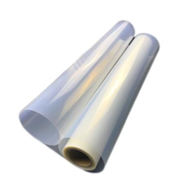 중국 우유 흰색 실크 스크린 인쇄 롤 플라스틱 잉크젯 투명 PET 필름 판매용