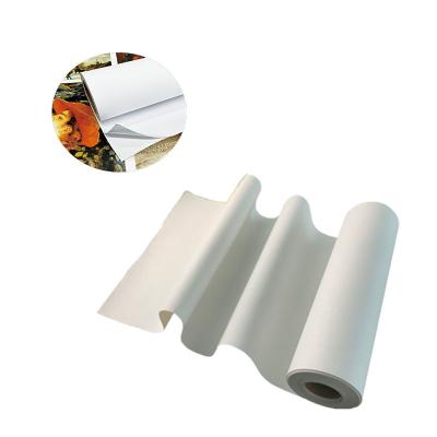 China Aqueous Waterproof Inkjet Printing Matte Adhesive Polyester Canvas Roll for sale