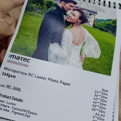 中国 イメテック 240gm RC グラスター 写真紙 大型印刷用 販売のため