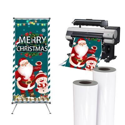 China Waterproof Inkjet Polypropylene Poster Banner 200mic Matte PP Synthetic Paper Roll for sale
