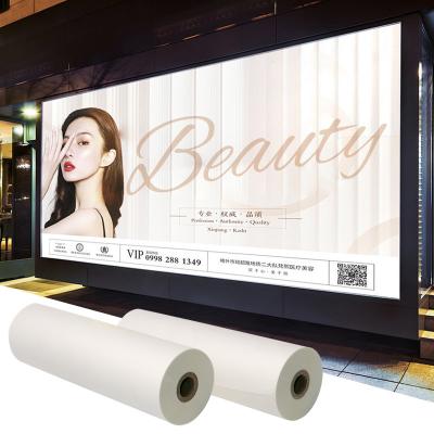 Cina Film retroilluminato a stampa anteriore impermeabile 210 micron PET Film per poster pubblicitari in vendita