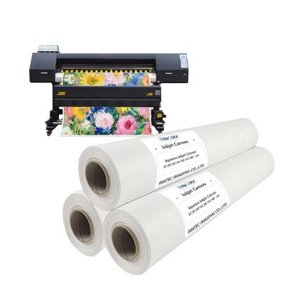 China Large Format Printing 280gsm Matte Polyester Wall Art Canvas Printing for sale