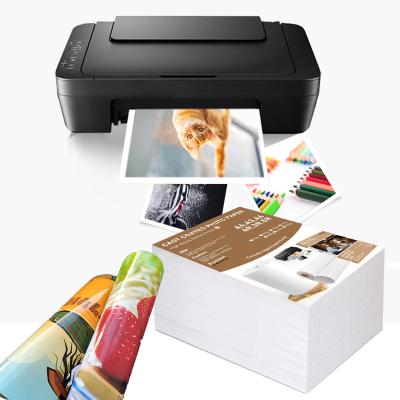 Cina Stampa digitale Superficie lucida A4/A3/4R/5R Fogli di carta fotografica solo per inchiostro colorante in vendita