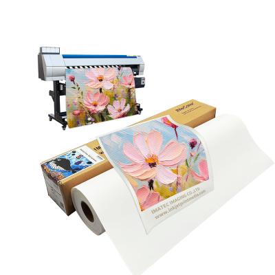 Китай Тинкоструируемое хлопковое полотно для печати экологических растворителей и латекса 360 грамм матовое полотно для декорации стен и графической продукции продается