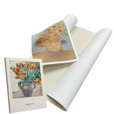 Китай Поликоттоновое полотно для струйной печати чернилами Eco-Solvent и Latex, тонкая текстура, матовая поверхность, 380 г/м² продается