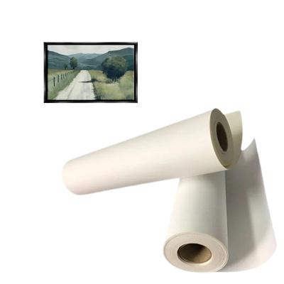 Китай Эко-растворитель и латекс печатание струйный поливутковый холст тонкая текстура глянцевая поверхность 380 гм продается