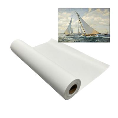 China Waterproof Eco-Solvent Polyester Canvas Rolls For Digital Printing 280gsm for sale