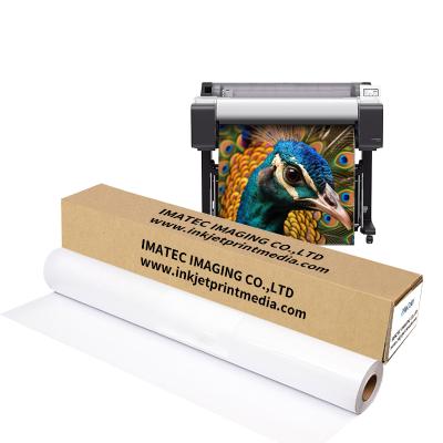 중국 24'' 36' 넓은 포맷 수성 RC 사틴 260gsm 미세포로스 잉크젯 사진 종이 롤 판매용