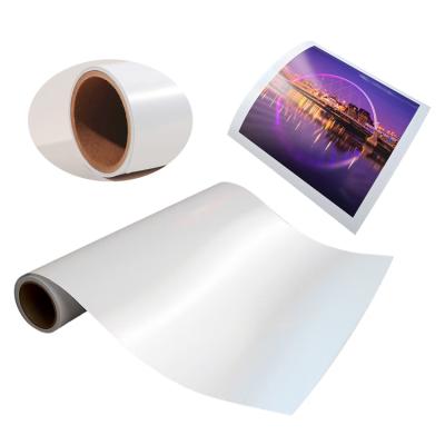 China 260gsm Silver Metallic Inkjet Photo Paper Roll for Fine Art Reproduction with Instant Dry Wide Format for sale