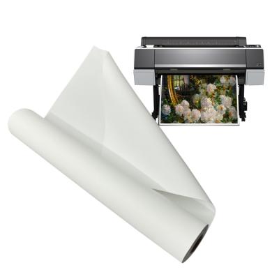 China 280gsm Matte Inkjet Polyester Canvas Rolls with Eco Solvent Coating for High-Resolution Printing for sale