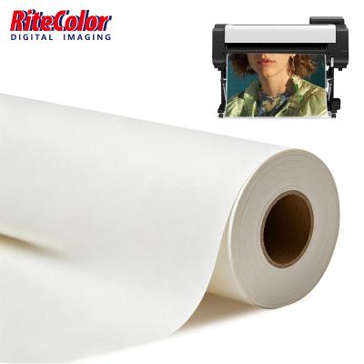 China 280gsm Matte Polyester Canvas Roll with Eco-Solvent Coating for High-Quality Inkjet Printing for sale