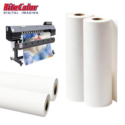 China 280gsm Matte Eco-Solvent Polyester Canvas Roll for Professional Inkjet Printing and Wall Décor for sale
