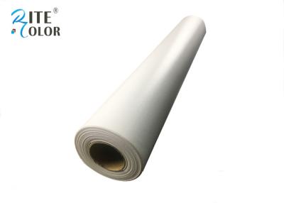 China 300D Inkjet Cotton Canvas Matte 18m - 30m Length For Water Based Pigment Ink for sale