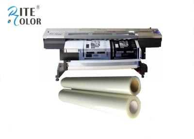 China Material branco leitoso do ANIMAL DE ESTIMAÇÃO do filme de impressão da tela do Inkjet de 100 Digitas do mícron à venda