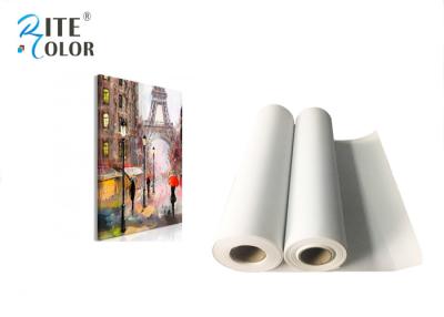 Cina Media solventi bianchi eccellenti di Eco, tela opaca del cotone di stampa di 380gsm Digital per Roland in vendita