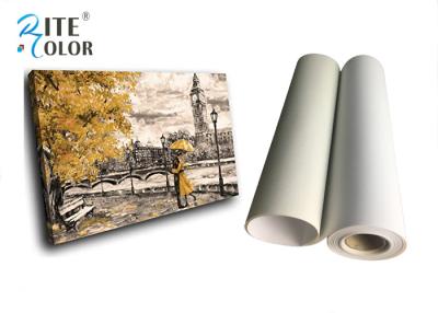 Cina Media solventi bianchi eccellenti di Eco, tela opaca del cotone di stampa di 380gsm Digital per Roland in vendita