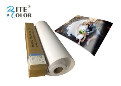 China Gloss Luster RC Photo Paper  For Pigment Inkjet Printing for sale