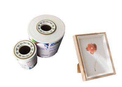 China Instant Dry RC Glossy Minilab Photo Paper Roll For Fuji DX100 Epson for sale