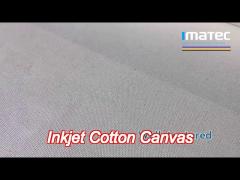 Arquivo-Grade 420gsm Matte Inkjet Canvas de algodão para galeria de impressões embalado