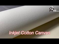 Rotolo di tela inkjet in policotone opaca da 360 g/m² con pigmenti di nuova produzione