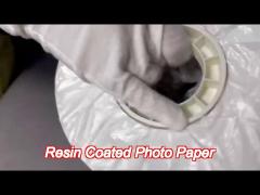 Inkjet 260gsm RC Glossy Resin Coated Photo Paper Roll for Pigment Dye Ink