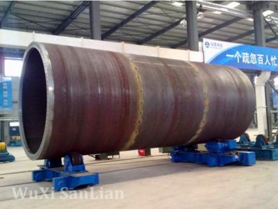 Cina Il tubo d'acciaio della saldatura automatica che gira Rolls, metallo spinge i rotatori d'allineamento di auto in vendita